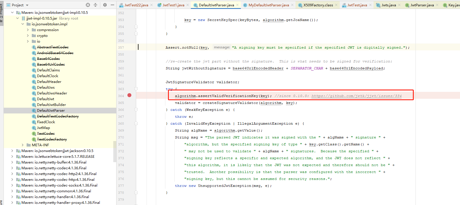 jjwt解析jwt时公钥不安全The verification key‘s size is 1024 bits which is not secure enough for the RS256 ...