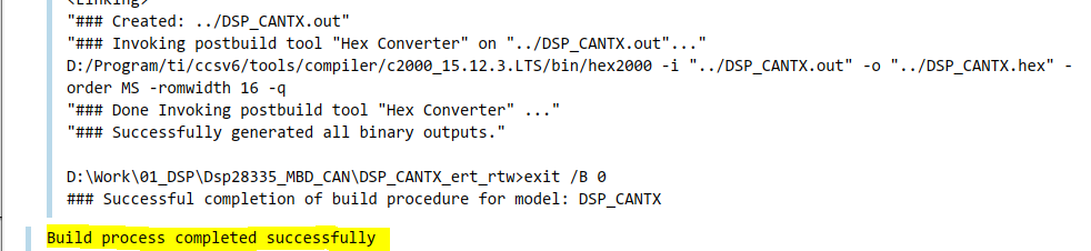 Simulink Ccs6 0 自动代码生成时无法打开ccs以及无法生成可执行文件的处理方法 Csdwood的博客 Csdn博客