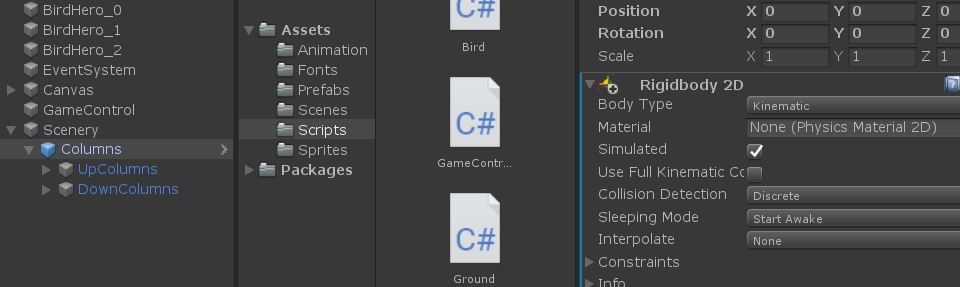 Unity入门之U2D——FlappyBird游戏制作_unityengine.u2d-CSDN博客