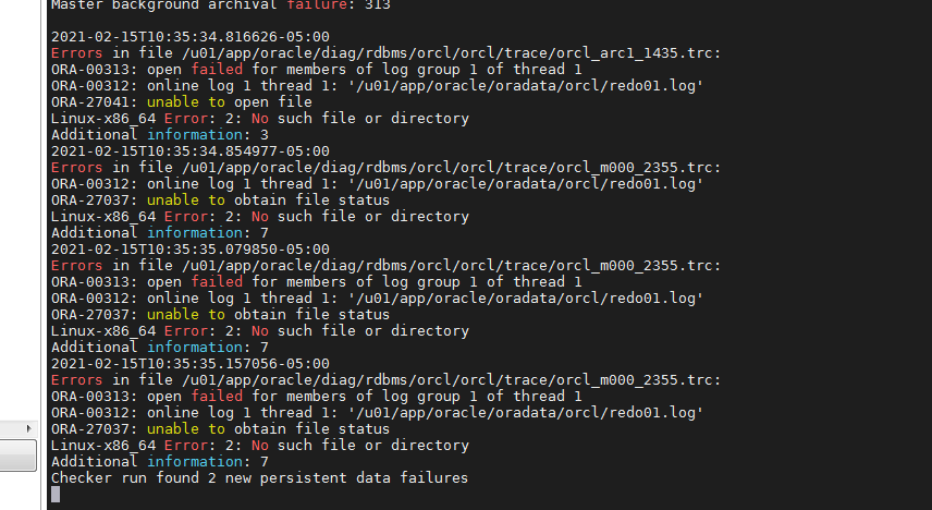 ORACLE之Redo日志文件丢失恢复_缺少redo文件-CSDN博客