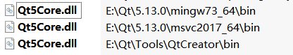 【QT】Windows10系统报错：由于找不到Qt5Core.dll（等），无法继续执行代码。重新安装程序可能会解决此问题。以及应用程序无法正常启动（0x000007b）。请单击“确定”关闭 ...