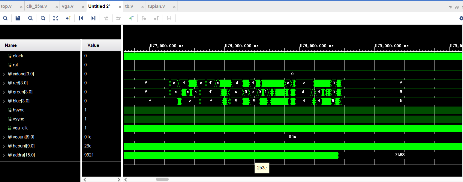 FPGA设计——vga显示图片_nexys a7 时序设置-CSDN博客