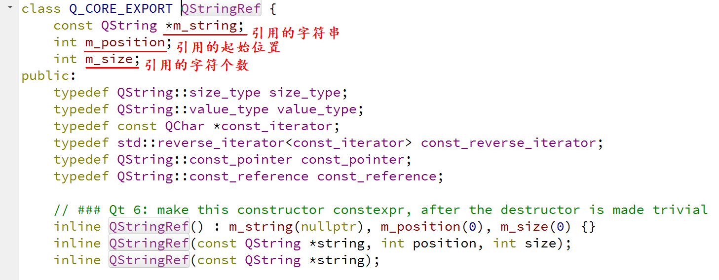 QStringRef-CSDN博客