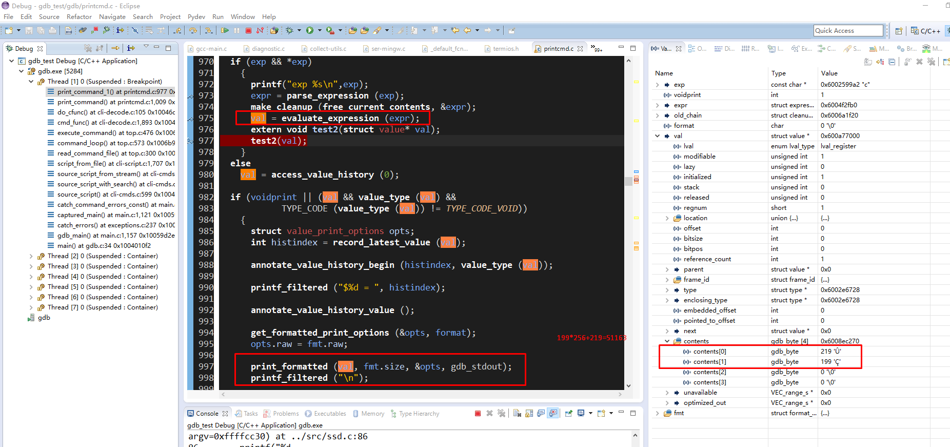 gdb源码中的print命令实现_如何实现和gdb一样的print-CSDN博客