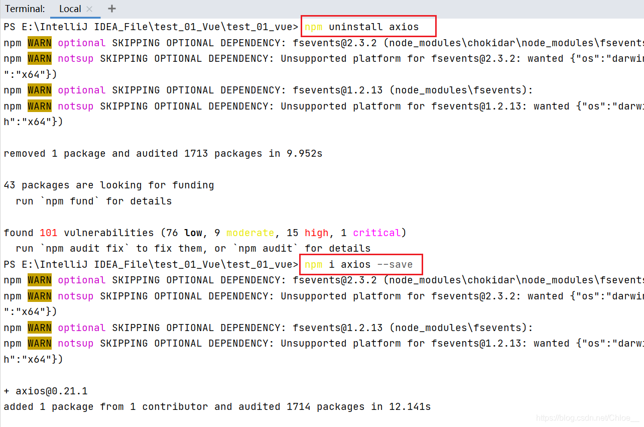 解决idea的terminal运行npm Run Dev失败的问题terminal 无法运行npm Run Dev Csdn博客 1185