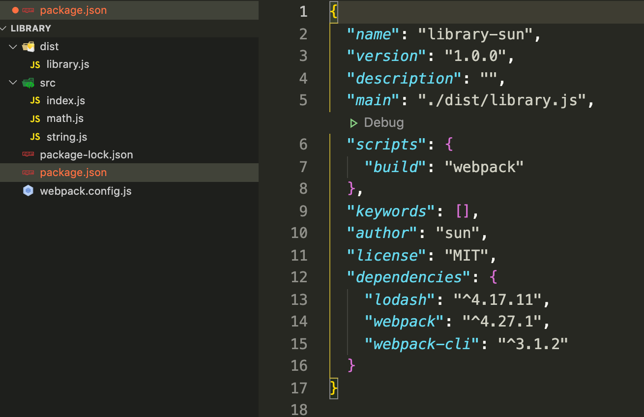 webpack builds npm package optimization - Programmer Sought