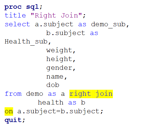 SAS学习笔记02：PROC SQL中如何横向、纵向连接数据集_proc sql union-CSDN博客
