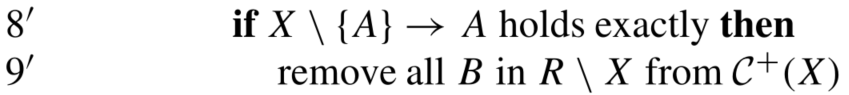 [论文阅读]TANE: An Efficient Algorithm for Discovering Functional and Approximate Dependencies_Neil ...