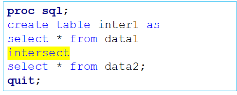 SAS学习笔记02：PROC SQL中如何横向、纵向连接数据集_proc sql union-CSDN博客