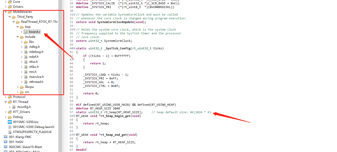 STM32CubeIDE 使用RTThread-Nano 动态创建线程失败_stm32 rt thread 线程创建失败-CSDN博客