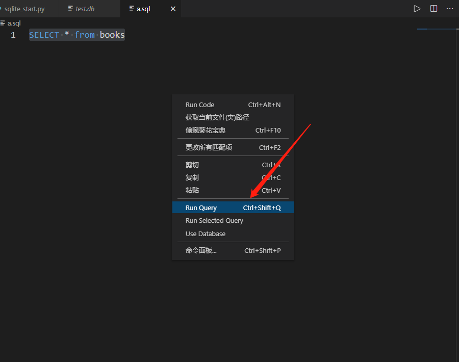 VSCode中查看SQLite数据库数据_vscode连接数据库sqlite-CSDN博客