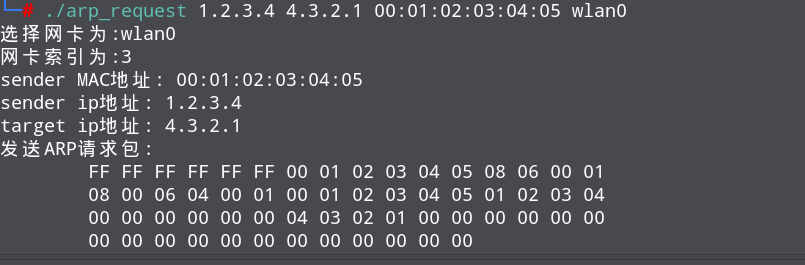 Linux ARP请求组包工具 C语言socket_linux arp socket-CSDN博客