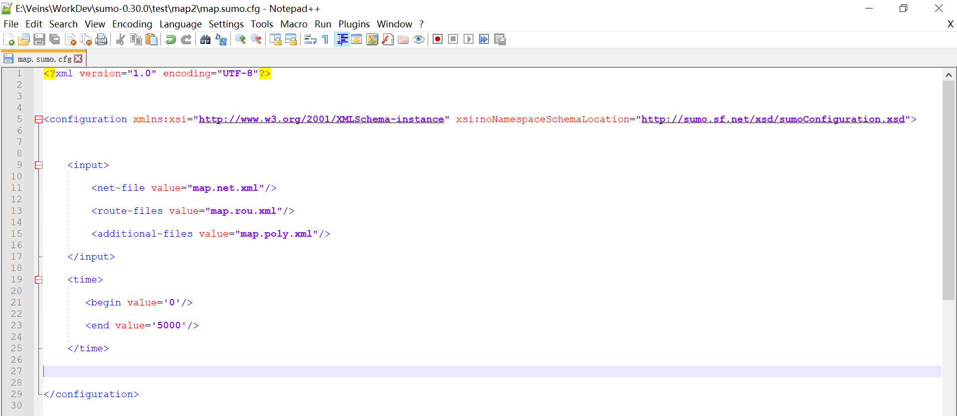 OMNeT++ & SUMO 学习记录（六）SUMO 路网生成及简单仿真实例_sumo导入地图-CSDN博客