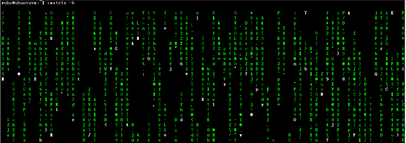 Linux之cmatrix软件安装及使用-CSDN博客