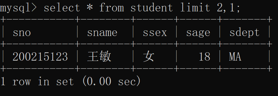 sql语句中limit的用法_sql limit-CSDN博客