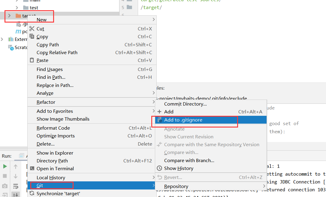 在idea中配置 gitignore忽略文件（一）_idea .gitignore-CSDN博客