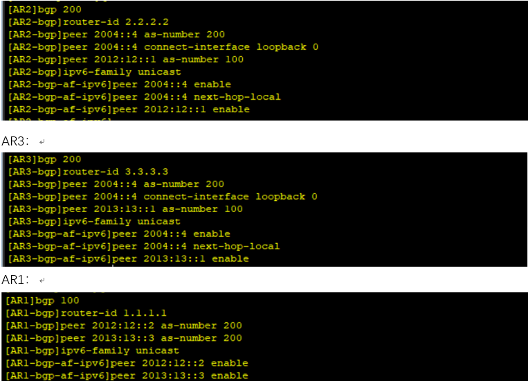 BGP4+（基本配置、通过抓包查看报文的消息类型）_bgp4+ 报文-CSDN博客