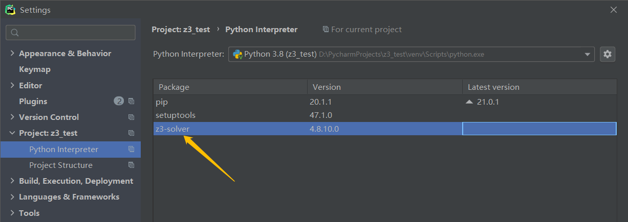 pip安装Z3求解器_如何看 z3-solver版本_Fifish1214的博客-CSDN博客