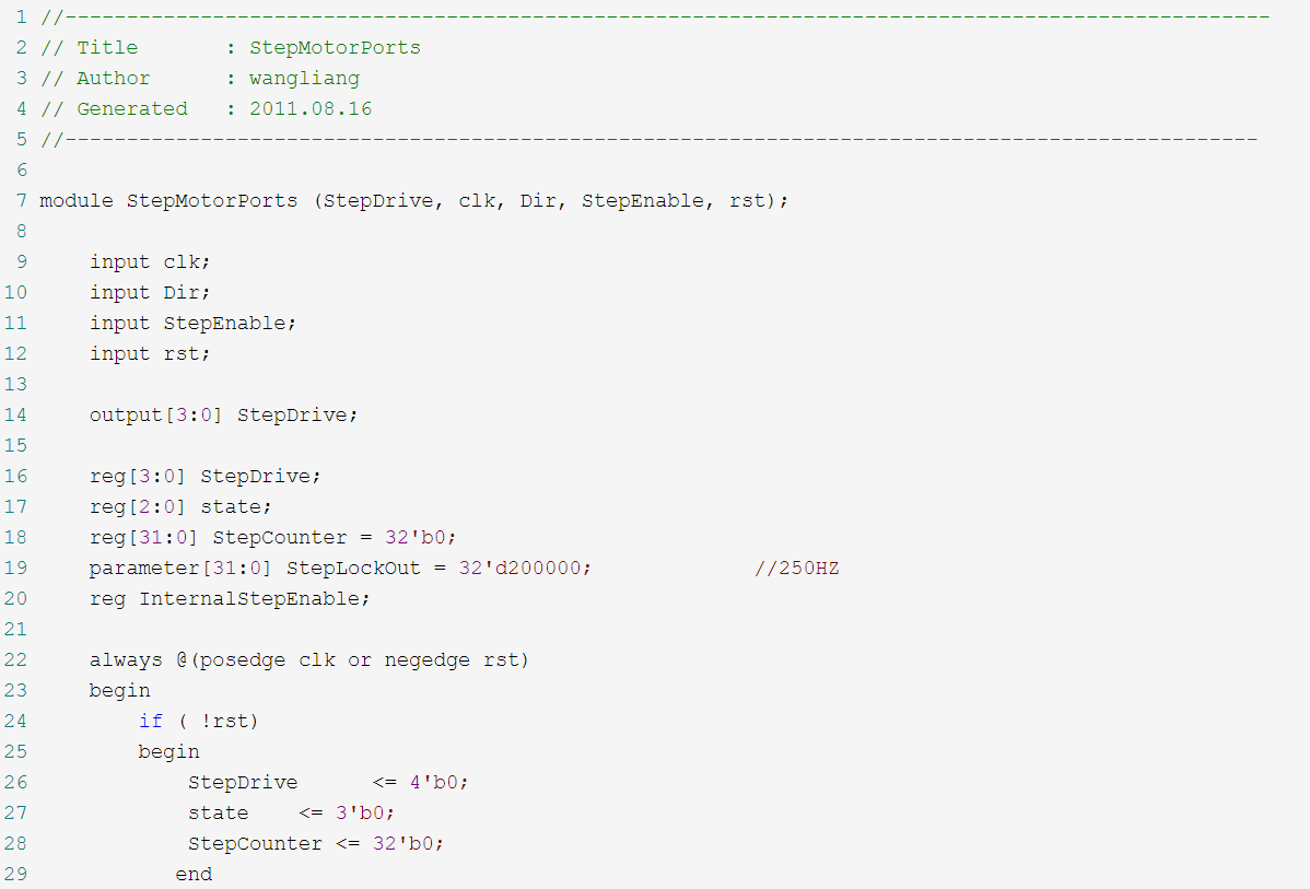 FPGA_电机控制（Verilog）_fpga电机控制-CSDN博客