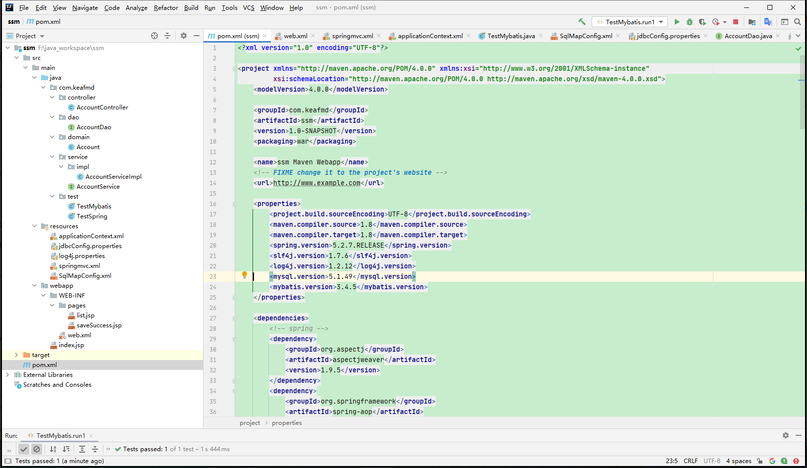 SSM整合案例（超详细）_ssm例子-CSDN博客