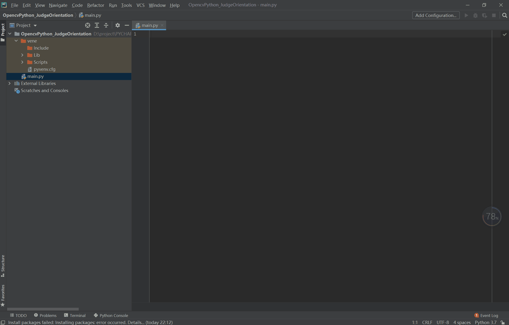 运用pycharm编写opencv-python程序_pycharm运行opencv-python-CSDN博客