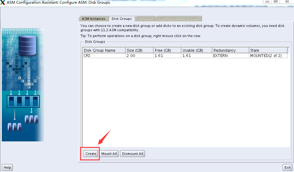ORACLE之RAC搭建过程16-asmca创建磁盘组-数据和FRA_oracle rac 中asmca-CSDN博客