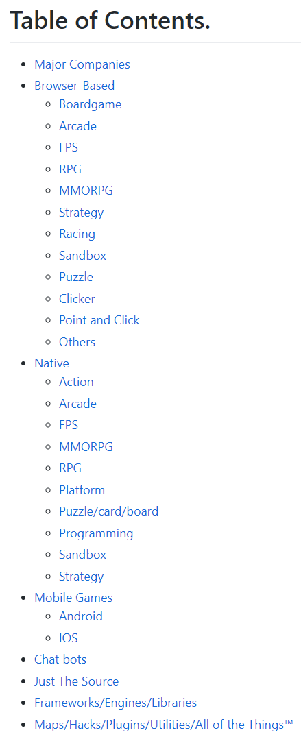 我在GitHub上找到了这些游戏项目，刺激！_Jack Tian的博客-CSDN博客_github游戏项目