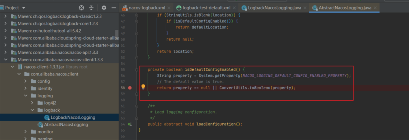 logback自定义日志与Nacos日志冲突-CSDN博客