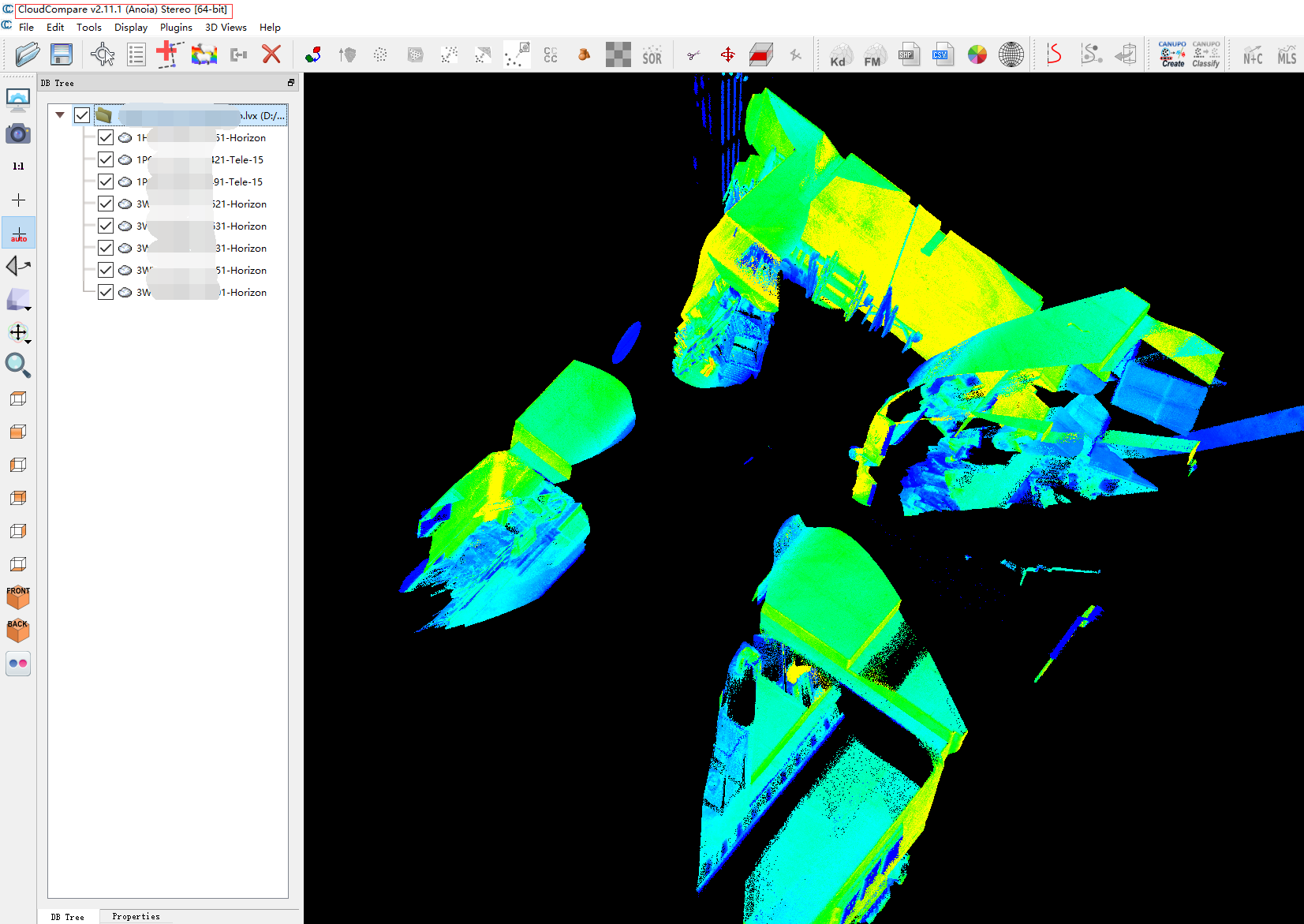 利用 Livox-SDK 解析 lvx 文件并在 CloudCompare 中显示_.lvx-CSDN博客