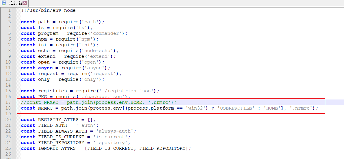 nrm报错internal/validators.js:124 throw new ERR_INVALID_ARG_TYPE(name, ‘string‘, value)；-CSDN博客