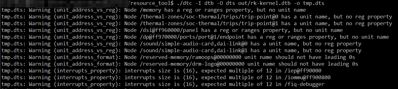 resource_tool and dtc 工具使用解包rk resource.img 和rk-kernel.dtb 文件-CSDN博客