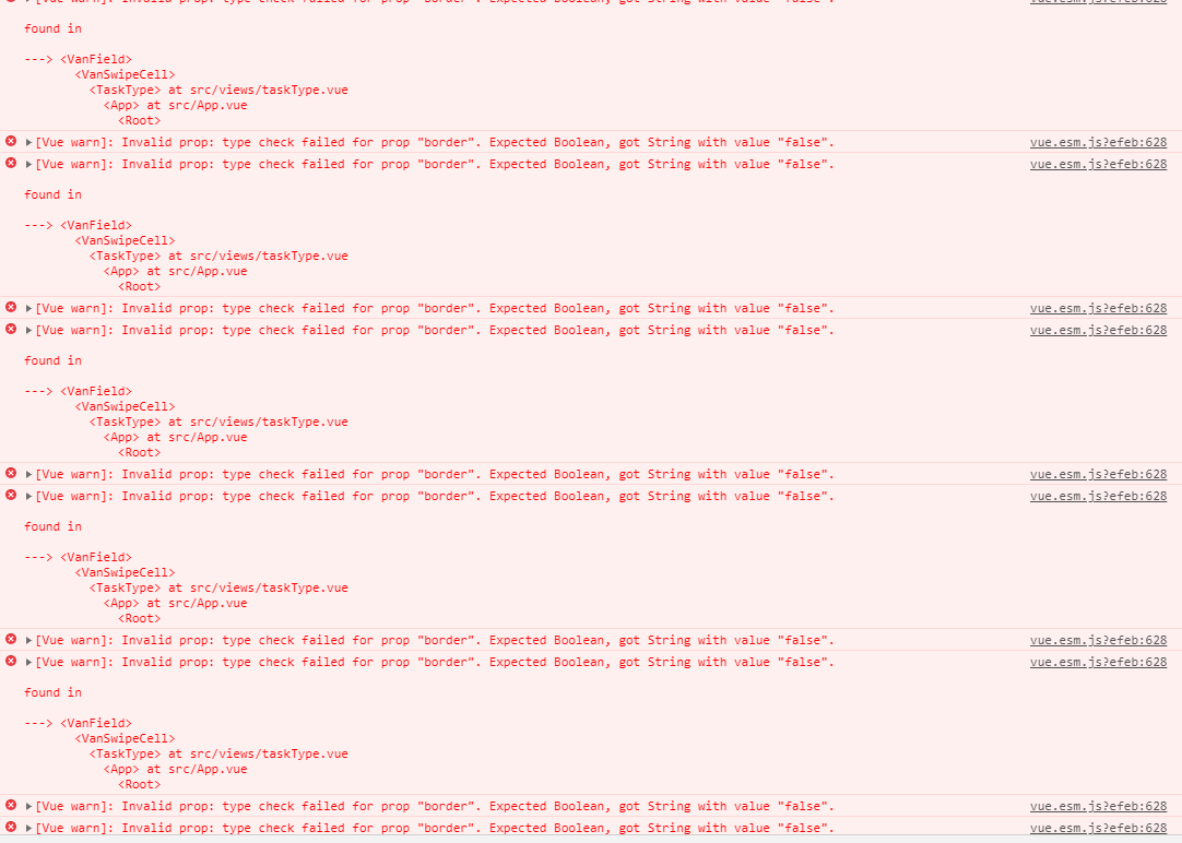 踩坑日记：invalid Prop Type Check Failed For Prop “border“ Expected Boolean Got String Withvalue 