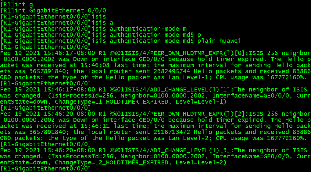 IS-IS基本配置_is–is基本配置-CSDN博客