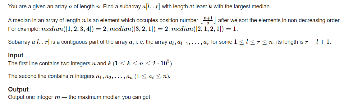 CodeForces-1486D-Max Median_codeforces 1486 d-CSDN博客