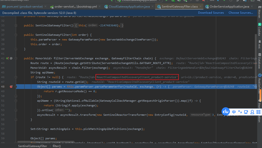 SpringCloud Alibaba 学习教程14-gateway网关限流_com.alibaba.csp.sentinel.adapter.gateway.sc.except-CSDN博客