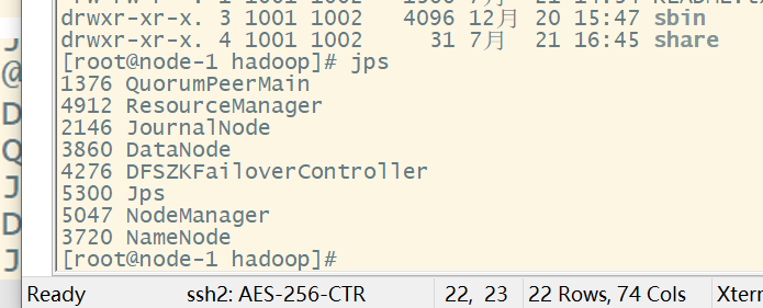 启动Hadoop HA集群的详细步骤_hadoop yarn ha 启动 过程-CSDN博客