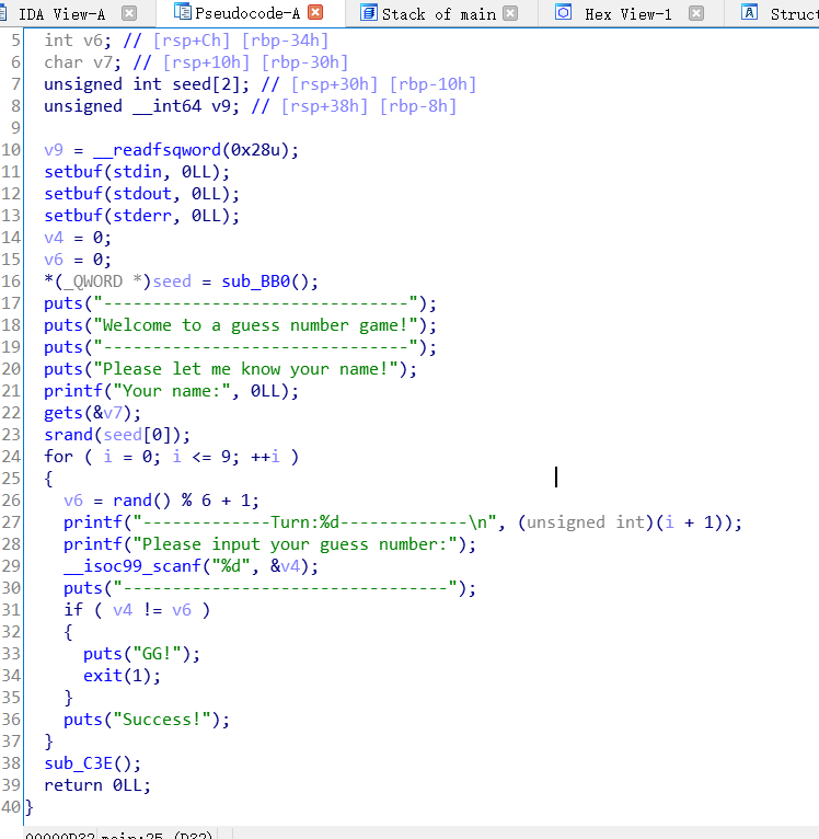 [攻防世界 pwn]——guess_num_攻防世界-pwn-guess-CSDN博客