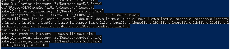 Windows 平台下自己编译 Lua5.3.6 解释器_windows平台下自己编译lua5.3.6-CSDN博客