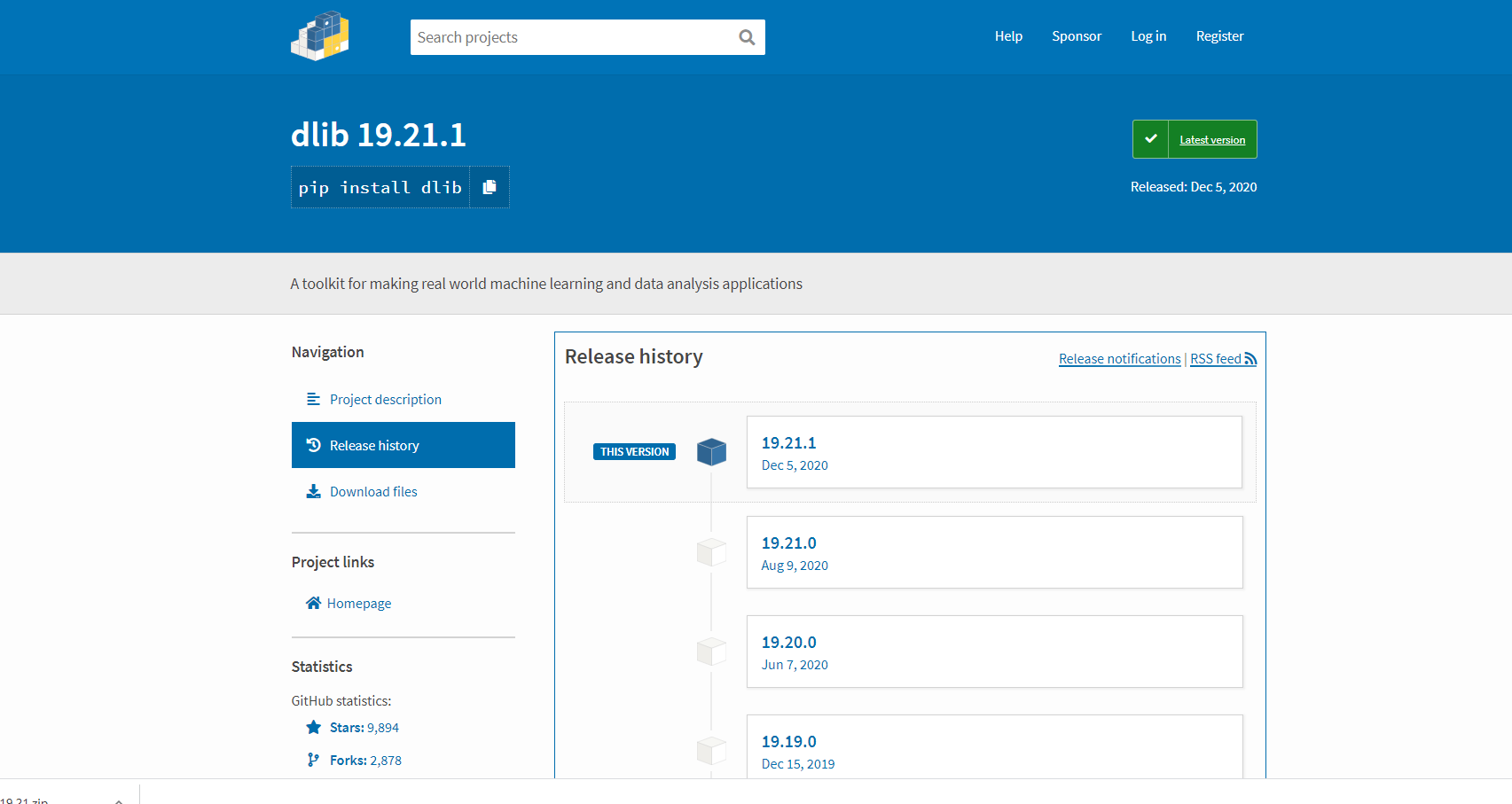 更换dlib版本_dlib官网怎么找版本-CSDN博客