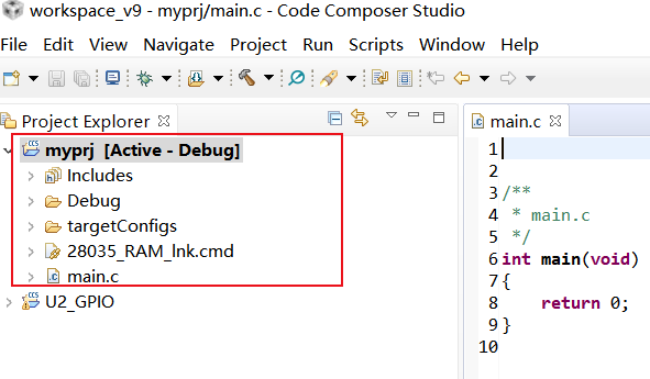 dsp28035_工程创建_dsp28035工程创建-CSDN博客