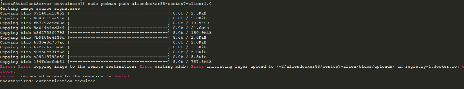 Docker/Podman使用入门---从容器构建镜像 & 提交镜像到服务器UCloud & dockerhub-CSDN博客