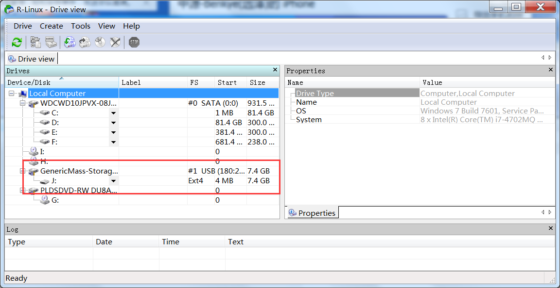 windows上查看u盘ext4分区数据_查看ext4格式-CSDN博客