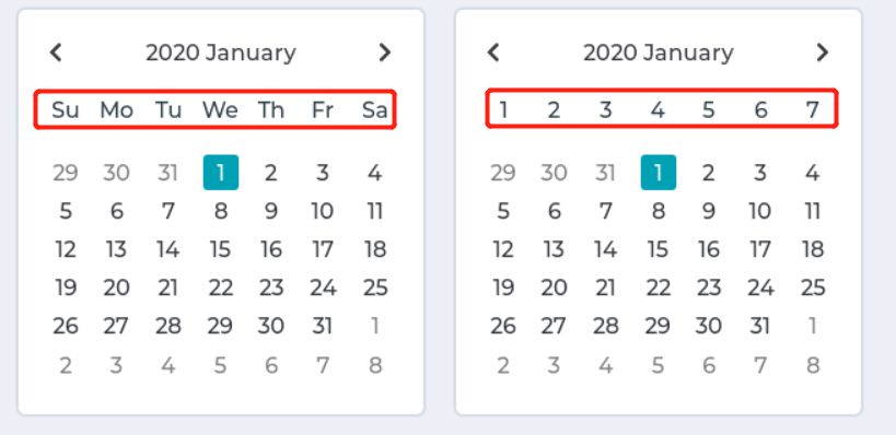 肝一个嵌入式日历吧！LVGL『Calendar日历控件』介绍_lvgl calendar-CSDN博客