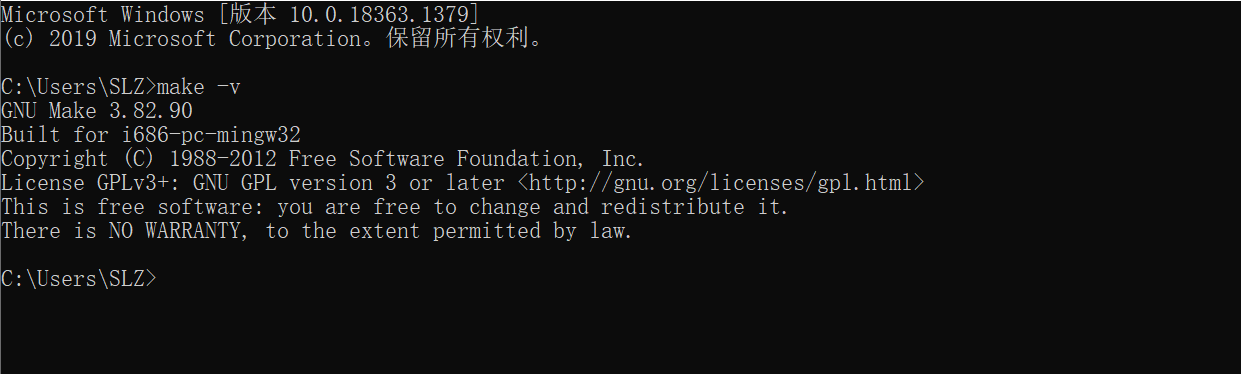 windows下安装make_gnuwin32安装好了怎么验证-CSDN博客