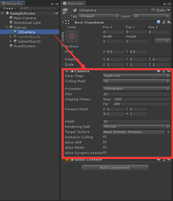 UGUI UI摄像机设置_c# ugui 获取uicamera-CSDN博客