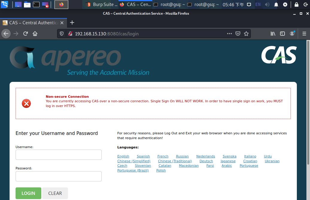 Apereo CAS 4.1/4.x 反序列化RCE漏洞 漏洞复现_cas4.1序列化-CSDN博客