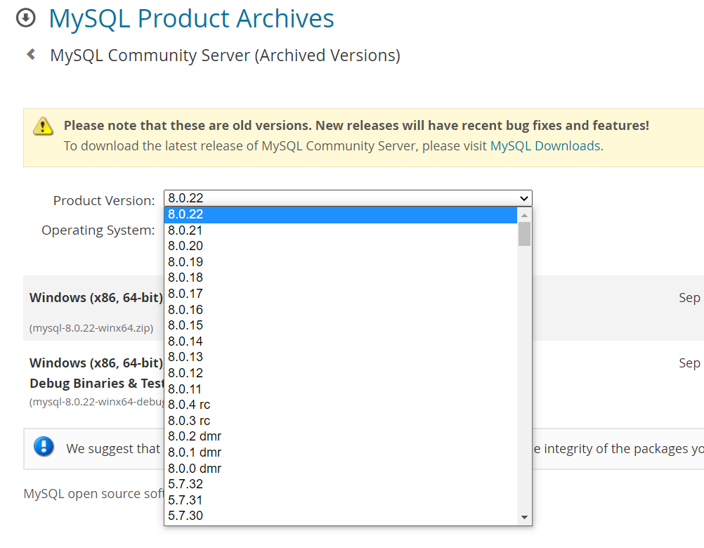 【数据库MySQL】2021最新官网下载及查看MySQL版本步骤教程_mysql 查看版本下载-CSDN博客