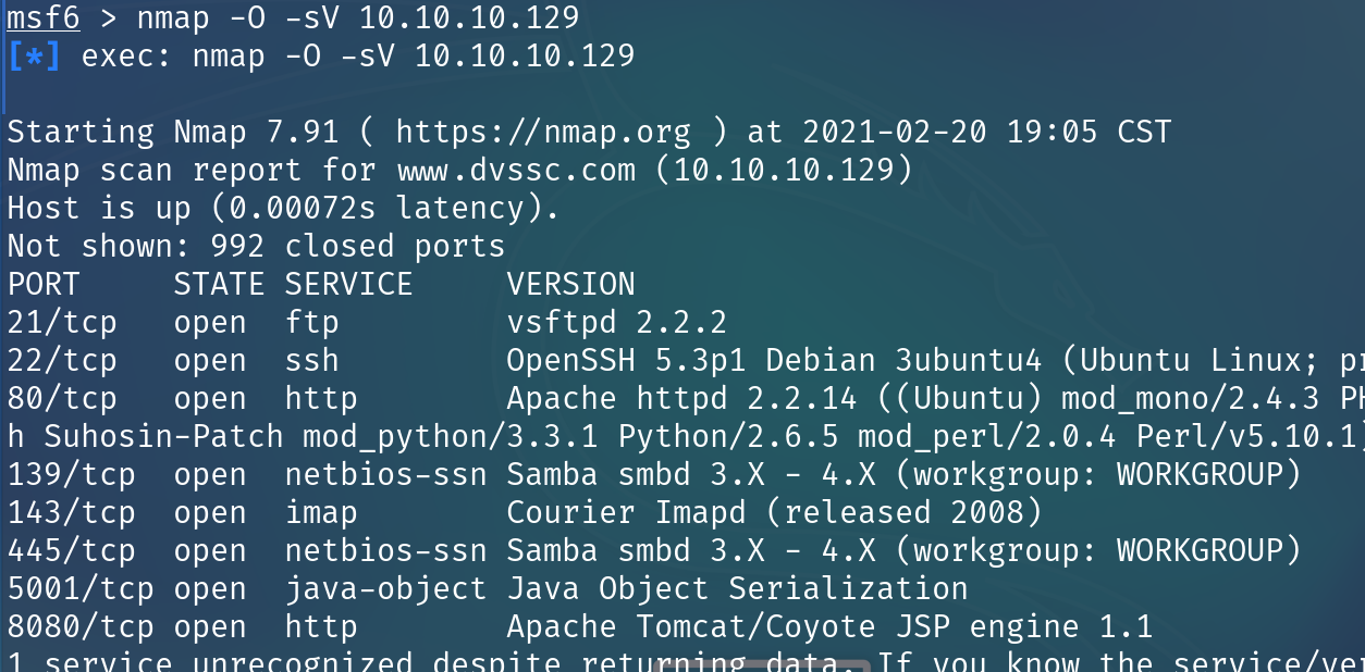 metasploit渗透测试学习（一）：信息搜集_metasploit可以扫描网站吗-CSDN博客