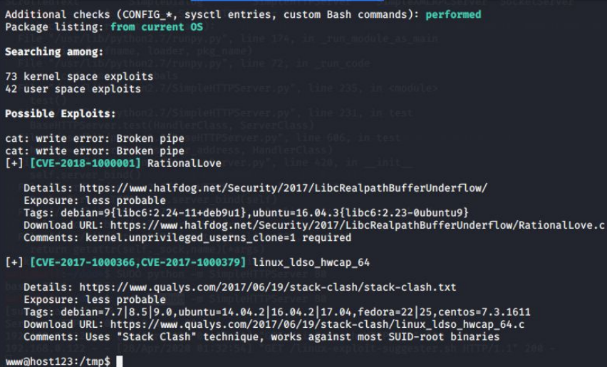 linux提权辅助脚本整合_提权脚步集合-CSDN博客